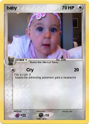 Pokémon baby 9630 9630 - Cry - My Pokemon Card