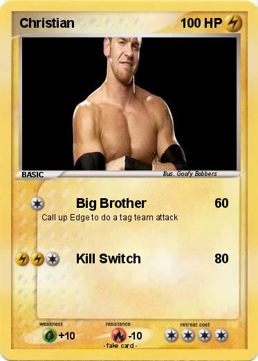 Pokémon Christian 444 444 - Big Brother - My Pokemon Card