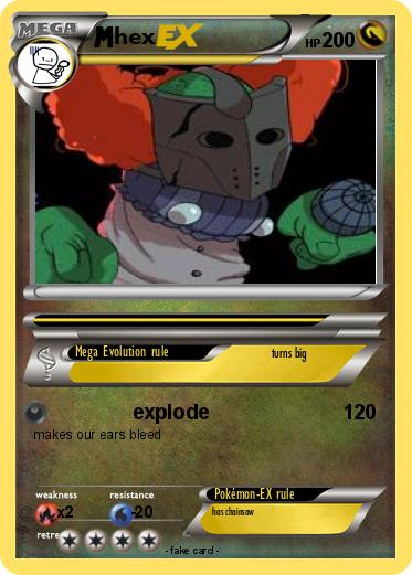 Pokémon hex 187 187 - explode - My Pokemon Card