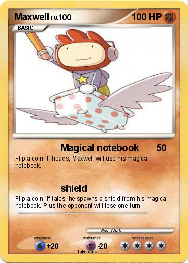 Pokémon Maxwell 119 119 - Magical notebook - My Pokemon Card