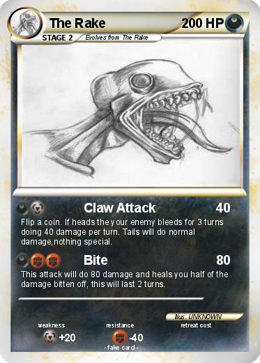 Pokémon The Rake 31 31 - Claw Attack - My Pokemon Card