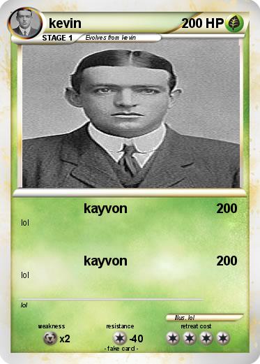 Pokémon kevin 1194 1194 - kayvon - My Pokemon Card