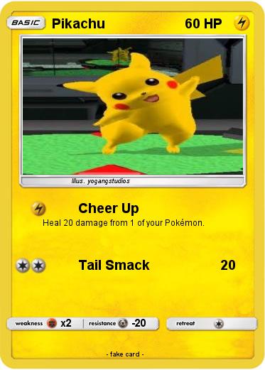 Pokémon Pikachu 20131 20131 - Cheer Up - My Pokemon Card