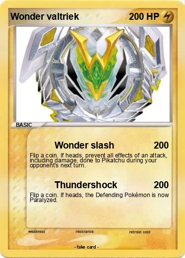 Pokémon Wonder valtriek 1 1 - Wonder slash - My Pokemon Card