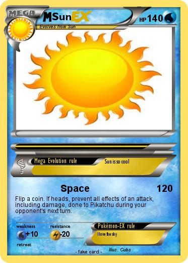 Pokémon Sun 607 607 - Space - My Pokemon Card