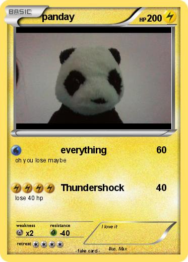 Pokémon panday - everything - My Pokemon Card