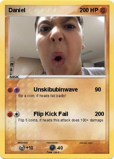 Pokémon Daniel 987 987 - Unskibubinwave - My Pokemon Card