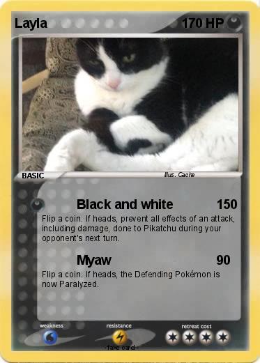 Pokémon Layla 131 131 - Black and white - My Pokemon Card