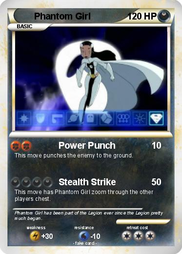 Pokémon Phantom Girl - Power Punch - My Pokemon Card