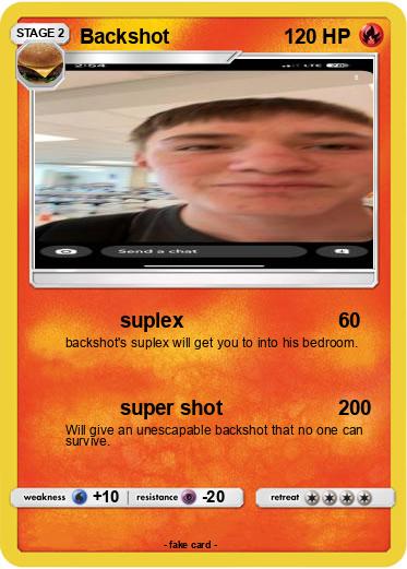 Pokémon Backshot - suplex - My Pokemon Card