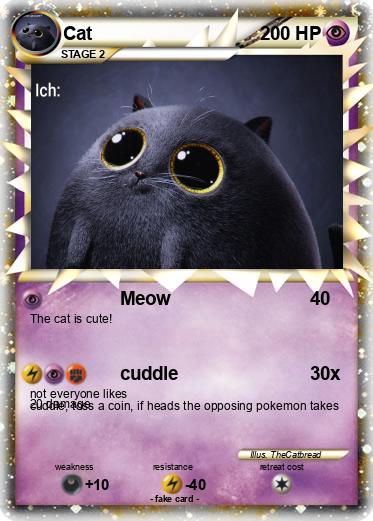 Pokémon Cat 4142 4142 - Meow - My Pokemon Card