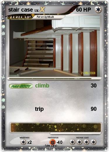 Pokémon stair case 1 1 - climb - My Pokemon Card