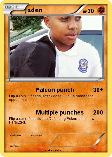 Pokémon Jaden 213 213 - Falcon punch - My Pokemon Card