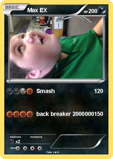 Pokémon Max EX 21 21 - Smash - My Pokemon Card