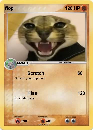 Pokémon Big Floppa 9 9 - Scratch - My Pokemon Card