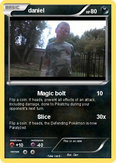 Pokémon daniel 935 935 - Magic bolt - My Pokemon Card
