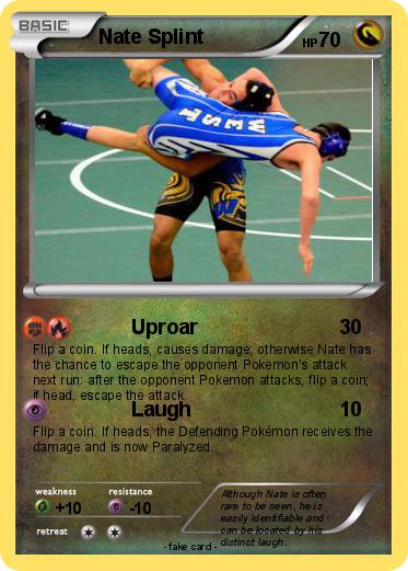 Pokémon Nate Splint - Uproar - My Pokemon Card