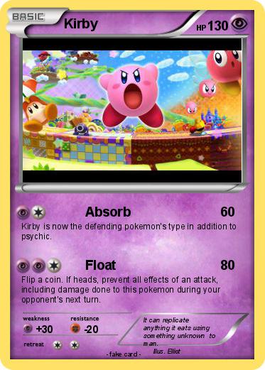 Pokémon Kirby 4701 4701 - Absorb - My Pokemon Card