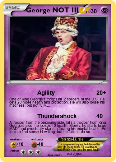 Pokémon George NOT III - Agility - My Pokemon Card