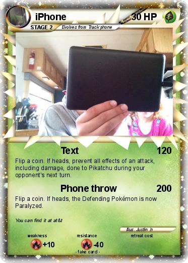 Pokémon iPhone 281 281 - Text - My Pokemon Card