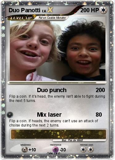 Pokémon Duo Panotti - Duo punch - My Pokemon Card