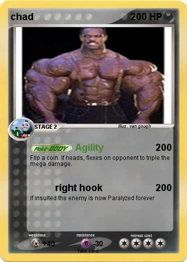 Pokémon chad 165 165 - Agility - My Pokemon Card