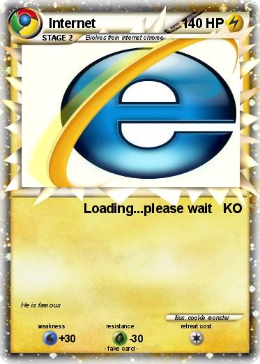Pokémon Internet 88 88 - Loading...please wait KO - My Pokemon Card