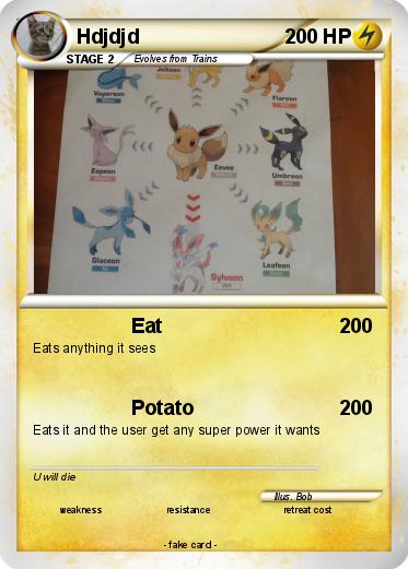 Pokémon Joshua 306 306 - Eat - My Pokemon Card
