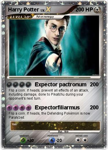 Pokémon Harry Potter 1666 1666 - Expector pactronum - My Pokemon Card