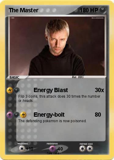 Pokémon The Master 81 81 - Energy Blast - My Pokemon Card
