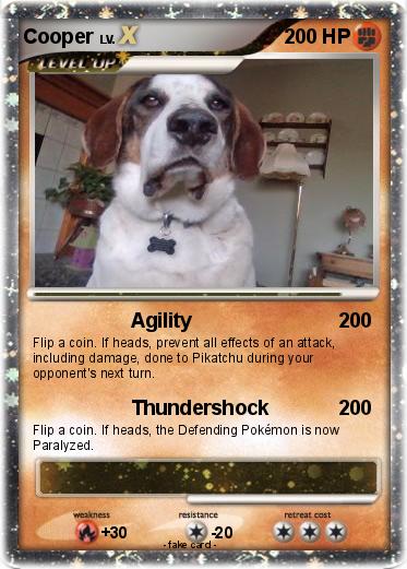 Pokémon Cooper 270 270 - Agility - My Pokemon Card