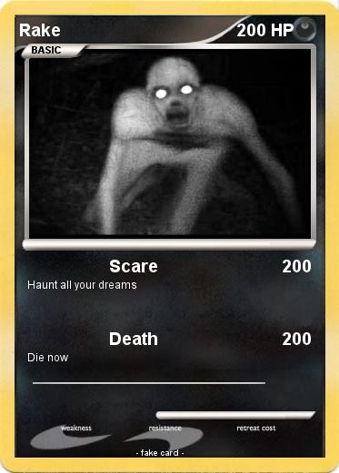 Pokémon Rake 25 25 - Scare - My Pokemon Card