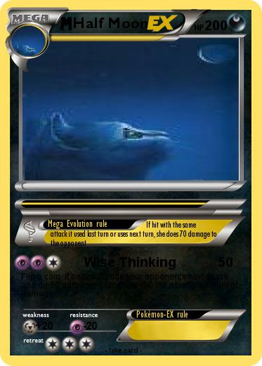 Pokémon Half Moon 1 1 - Wise Thinking - My Pokemon Card