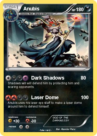 Pokémon Anubis 115 115 - Dark Shadows - My Pokemon Card