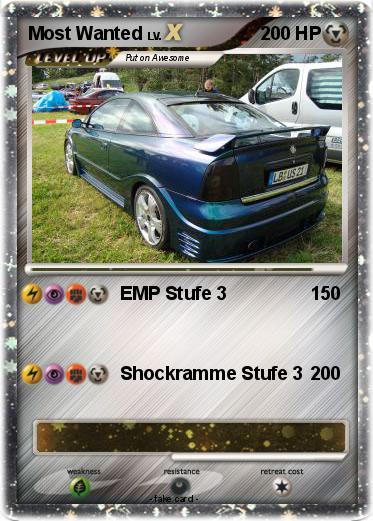 Pokémon Most Wanted 6 6 - EMP Stufe 3 - My Pokemon Card