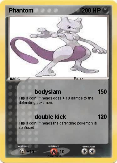 Pokémon Phantom 148 148 - bodyslam - My Pokemon Card