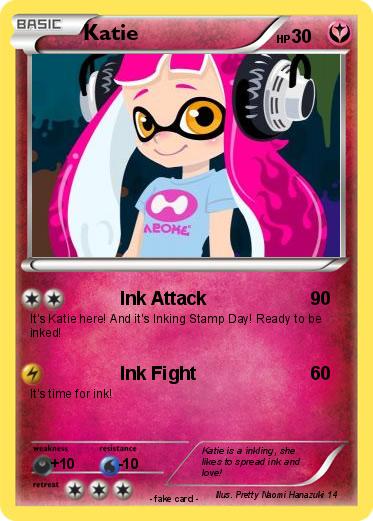 Pokémon Katie 223 223 - Ink Attack - My Pokemon Card