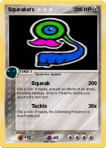 Pokémon Squeakers 6 6 - Squeak - My Pokemon Card