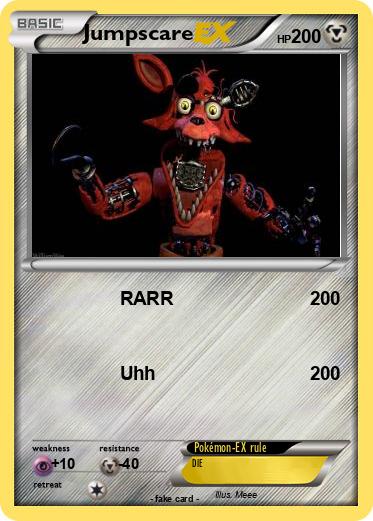 Pokémon Jumpscare 14 14 - RARR - My Pokemon Card