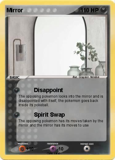 Pokémon Mirror 117 117 - Disappoint - My Pokemon Card