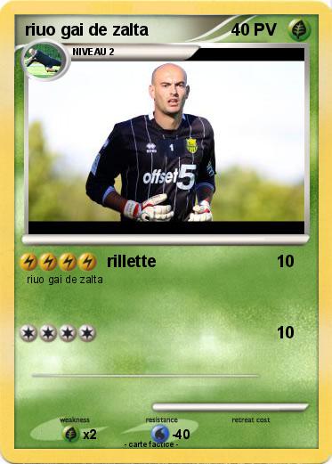Pokémon riuo gai de zalta - rillette - Ma carte Pokémon