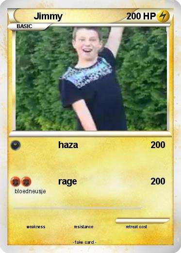 Pokémon Jimmy 611 611 - haza - My Pokemon Card