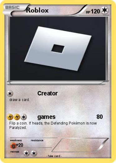 Pokémon Roblox 1142 1142 - Creator - My Pokemon Card