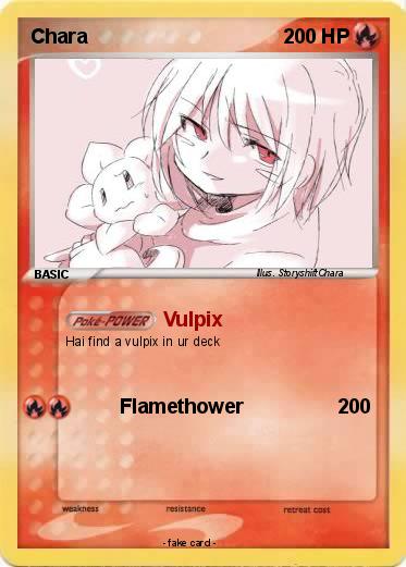 Pokémon Chara 206 206 - Vulpix - My Pokemon Card