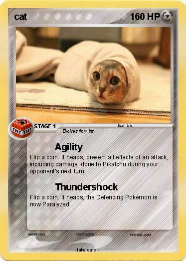 Pokémon cat 3154 3154 - Agility - My Pokemon Card