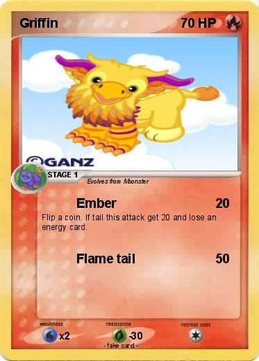 Pokémon Griffin 65 65 - Ember - My Pokemon Card