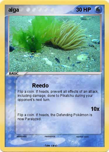 Pokémon alga 2 2 - Reedo - My Pokemon Card