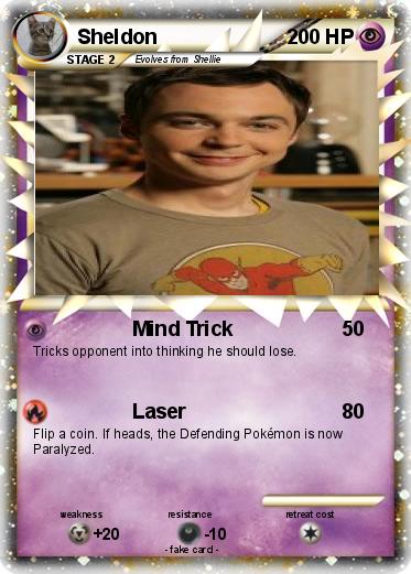 Pokémon Sheldon 36 36 - Mind Trick - My Pokemon Card