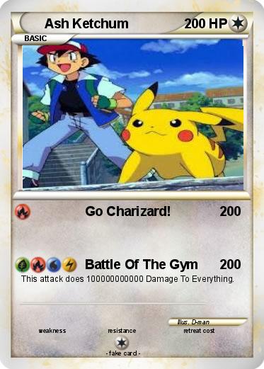 Pokémon Ash Ketchum 407 407 - Go Charizard! - My Pokemon Card