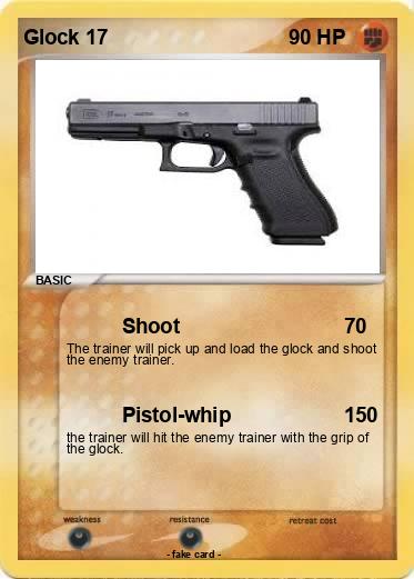 Pokémon Glock 17 10 10 - Shoot - My Pokemon Card